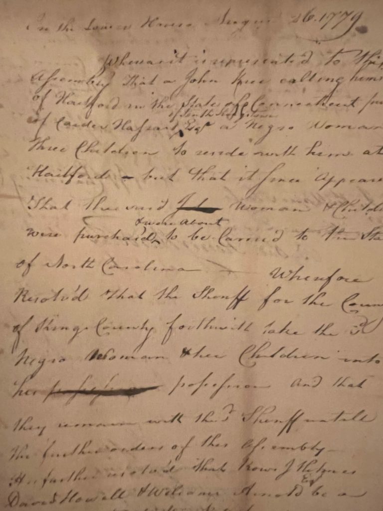 Abigail Aug 26 General Assembly - Online Review of Rhode Island History