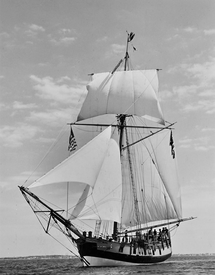 Providence sloop 1976 photo of the replica Heritage Harbor Foundation ...