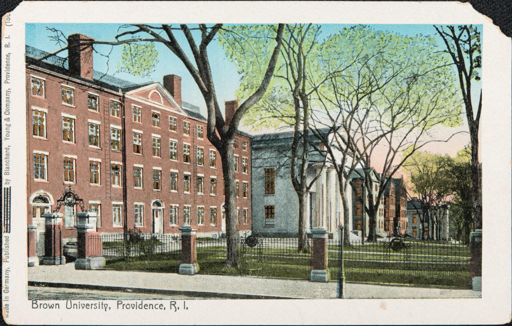View of the Front Campus, Brown University, Providence, R.I. - Online ...