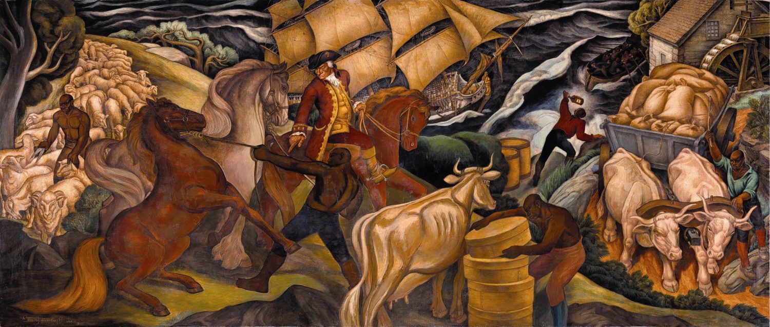The Westerly Post Office Mural Mystery - Online Review of Rhode Island ...